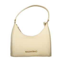 Mario Valentino Beige Polyurethan Damenhandtasche mit verstellbarem Schultergurt