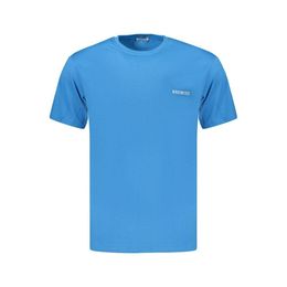 Bikkembergs Azzurro Baumwoll T-Shirt f&uuml;r Herren