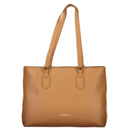 Mario Valentino Braune Polyurethan Damenhandtasche