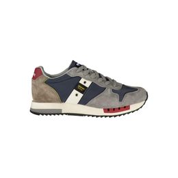 Blauer Blue Polyurethan Herren Sneaker