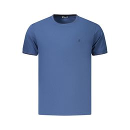 Coveri Moving Blaue Baumwoll Herren T-Shirt