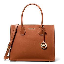 Michael Kors Braune Fell-Handtasche