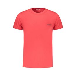 Bikkembergs Rosso Baumwoll Herren T-Shirt