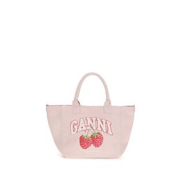 Ganni Mehrfarbige Recycelte Polyester Schultertasche