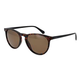Polaroid Braune Kunststoff-Sonnenbrille