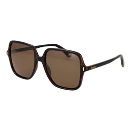Polaroid Braune Kunststoff-Sonnenbrille