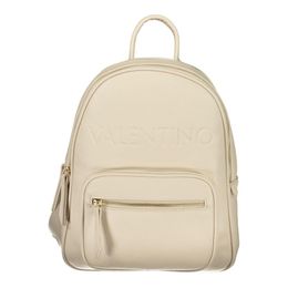 Mario Valentino Beige Polyurethan Damen Rucksack