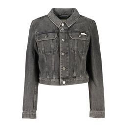 Calvin Klein Schwarze Baumwolljacke f&uuml;r Damen