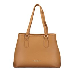 Mario Valentino Braune Polyurethan Damenhandtasche