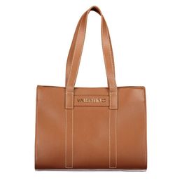 Mario Valentino Braune Polyurethan Damenhandtasche