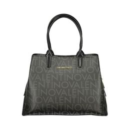 Mario Valentino Schwarze Polyurethan Damenhandtasche