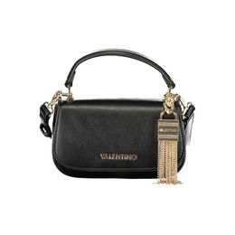 Mario Valentino Schwarze Polyurethan Damenhandtasche