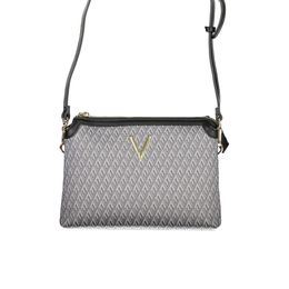 Mario Valentino Nero Polyurethan Damenhandtasche