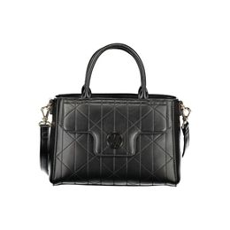 Mario Valentino Nero Polyurethan Damenhandtasche