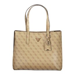 Guess Jeans Beiger Polyurethan Damenhandtasche
