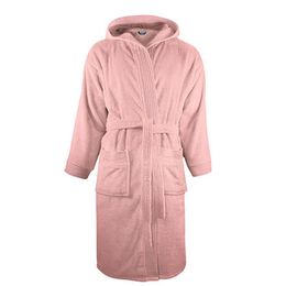 The One Towelling - Morgenmantel f&uuml;r Herren/Damen Unisex, mit Kapuze (Lachs)