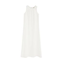&Auml;rmelloses Cotolino-Kleid wei&szlig; mit Polo Club Logo