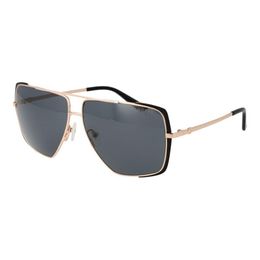 Guess Ros&eacute;goldene Metallsonnenbrille