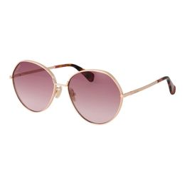 MaxMara Max Mara Sonnenbrille aus Metall in Ros&eacute;gold