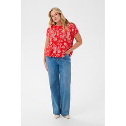 Kaffe Kurzarm-Bluse KCvilana Kurzarm-Bluse Loose fit