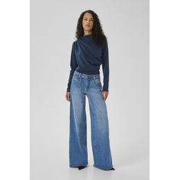 Langarm-Bluse HelleMW Casual fit dark blue