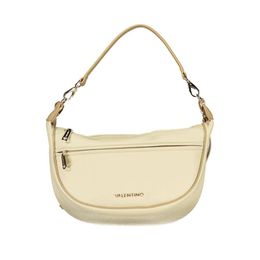 Mario Valentino Beige Polyurethan Damenhandtasche mit verstellbarem Schulterriemen
