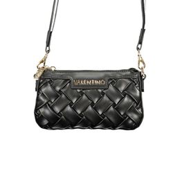 Mario Valentino Nero Poliuretano Damenhandtasche mit verstellbarem Schulterriemen