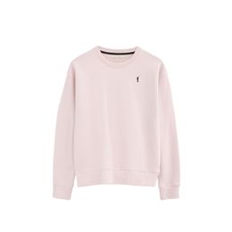 Sweatshirt rosa im Regular Fit mit Rigby Go Stickerei
