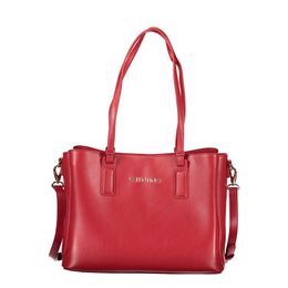 Mario Valentino Rosso Polyurethan Damenhandtasche