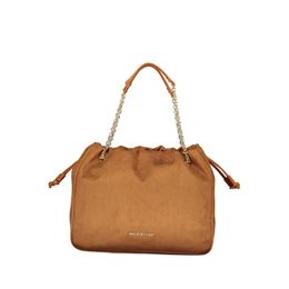 Mario Valentino Braune Polyurethan Damenhandtasche