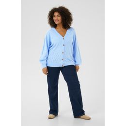 Kaffe Strickjacke Regular fit blue