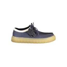 Clarks Blaue Stoff Herren Schuh