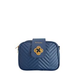 Baldinini Trend Blau PU Damen Umh&auml;ngetasche