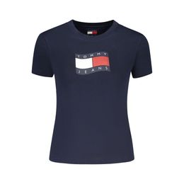 Tommy Hilfiger Blaue Baumwolle Damen T-Shirt