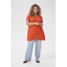 Kaffe Tunika A-shape red
