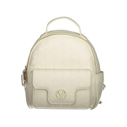 Mario Valentino Bianco Polyurethan Damen Rucksack