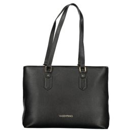 Mario Valentino Nero Poliuretano Damenhandtasche mit Innentasche und F&auml;chern f&uuml;r das Handy
