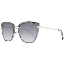 Yalea Graue Metallsonnenbrille