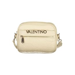 Mario Valentino Beiger Polyurethan Damenhandtasche