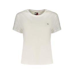 Tommy Hilfiger Bianco Baumwoll Damen T-Shirt