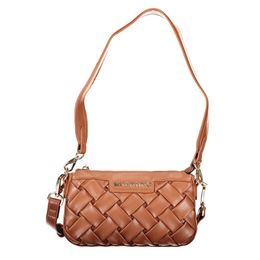 Mario Valentino Braune Polyurethan Damenhandtasche