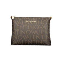 Mario Valentino Braune Polyurethan Damenhandtasche