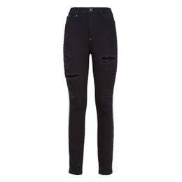 Philipp Plein Miss High Waist Jegging Stripes