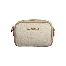 Mario Valentino Beigefarbene Polyurethan Damentasche