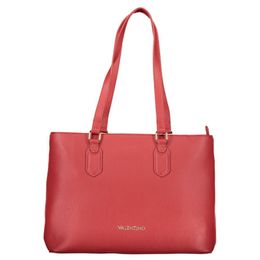 Mario Valentino Rosso Polyurethan Damenhandtasche mit Rei&szlig;verschluss und F&auml;chern