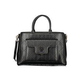 Mario Valentino Schwarze Polyurethan Damenhandtasche
