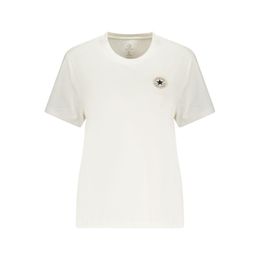 Converse Bianco Baumwolle Damen T-Shirt
