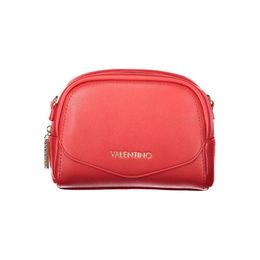 Mario Valentino Rosso Polyurethan Damenhandtasche mit verstellbarem Schulterriemen