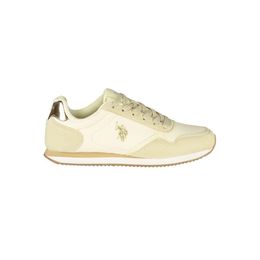 U.S. Polo Assn. Beige Polyurethan Damen Sneaker