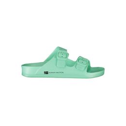 Norwegen 1963 Verde Plastica Damen Hausschuh